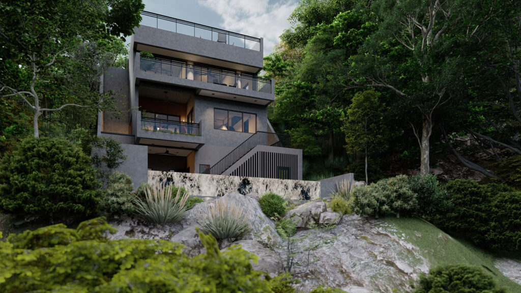 Sloping House 1 – MET Architectural Design