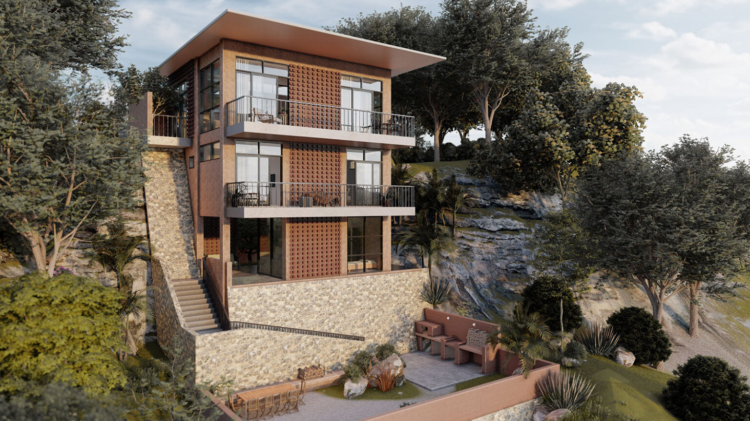 Sloping House 3 – MET Architectural Design